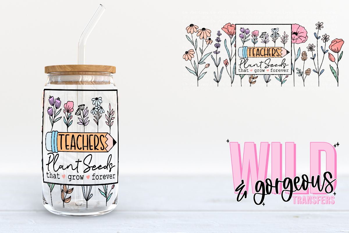 ALL UV DTF CUP WRAPS – Wild & Gorgeous Transfers